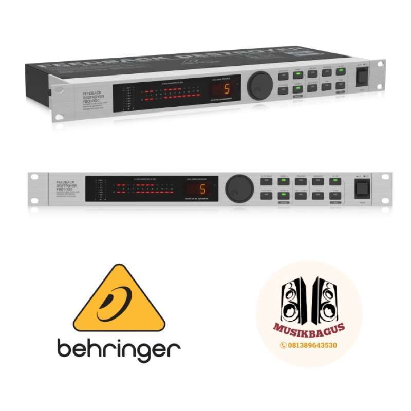 Jual Behringer Fbq1000 / Fbq 1000 / Fbq-1000 Feedback Destroyer ...