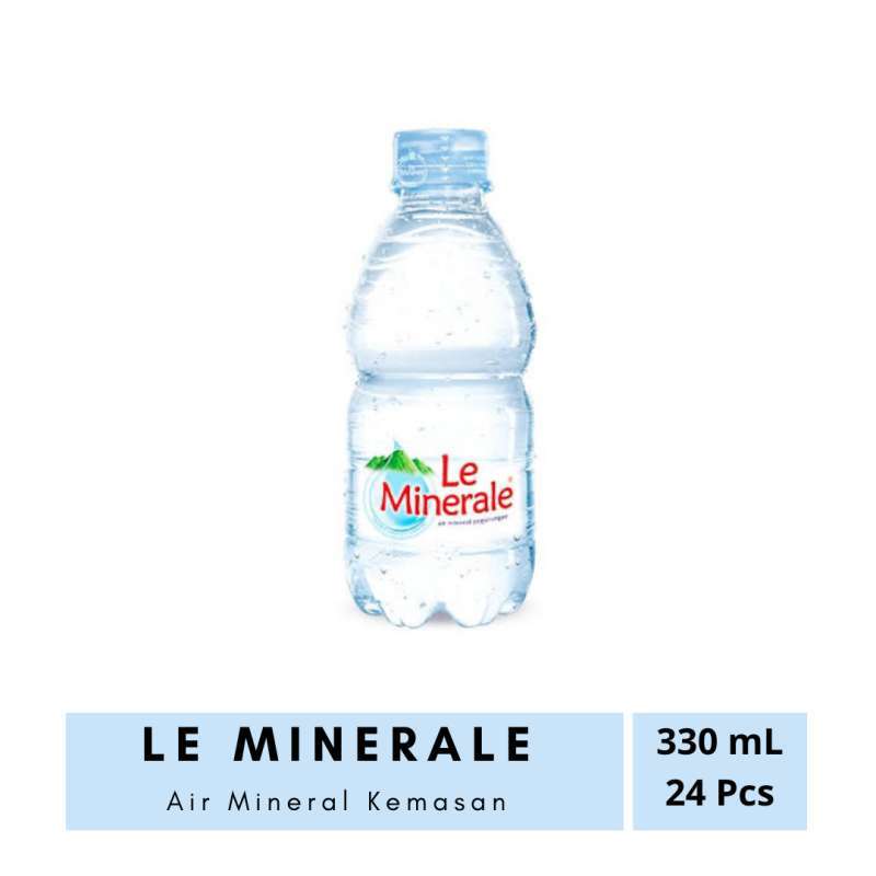 Promo Le Minerale Air Mineral Water [ 330 Ml / 24 Pcs } Diskon 9% Di ...