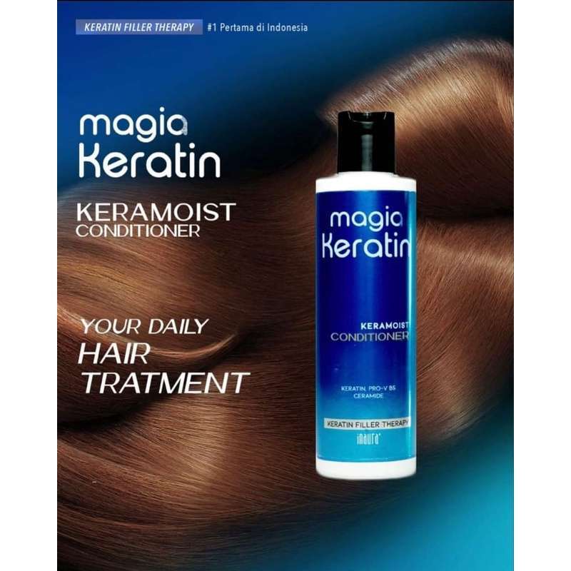 Jual INAURA MAGIC KERATIN CONDITIONER 200ml di Seller puspaindahbeauty ...