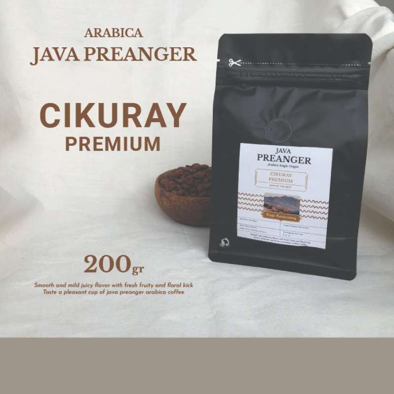 Jual Arabica Java Preanger Cikuray Premium Kopi Bean, Bubuk 100-200gr ...