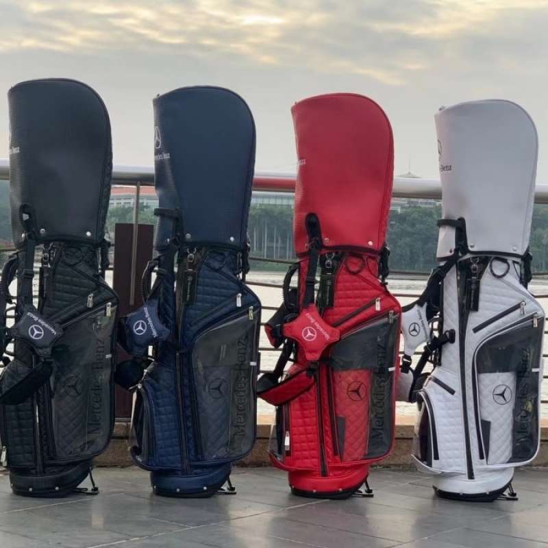 Promo Tas golf Mercedes Benz golf bag stand bag dual cover Original ...
