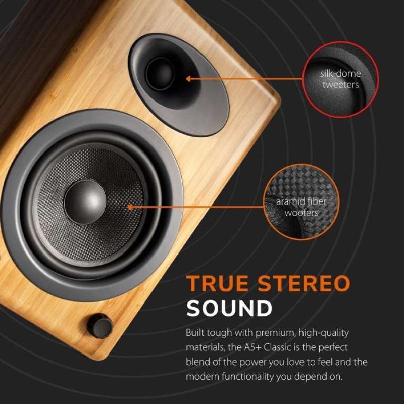 Jual Audioengine A5+ Plus Wireless Hi-fi True Stereo Sound Monitor ...