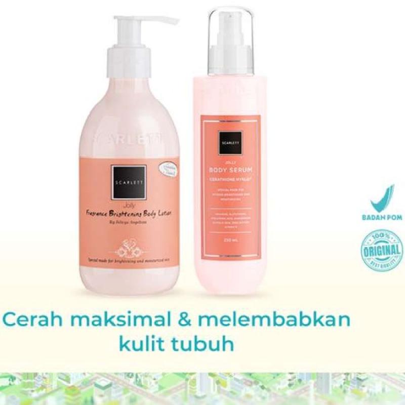 Promo Scarlett Whitening Body Serum Jolly + Body Lotion Jolly Diskon 33 ...