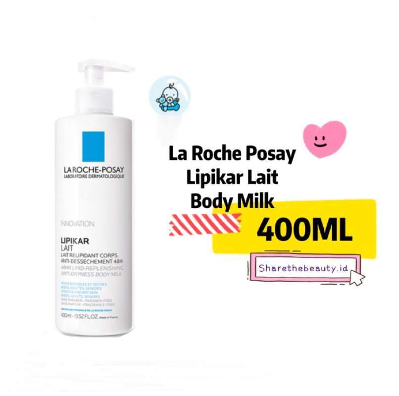 Jual La Roche Posay Lipikar Lait 48hr Lipid Replenishing Body Milk ...