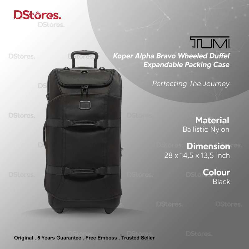 Jual TUMI Koper Alpha Bravo Wheeled Duffel Expandable Packing Case ...