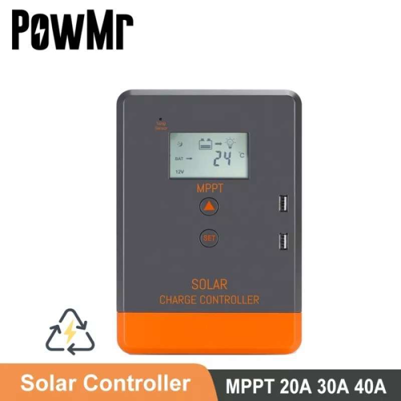 Promo Solar Charge Controller MPPT Powmr 30A 12V 24V - Multicolor Diskon 23% di Seller Alice ...