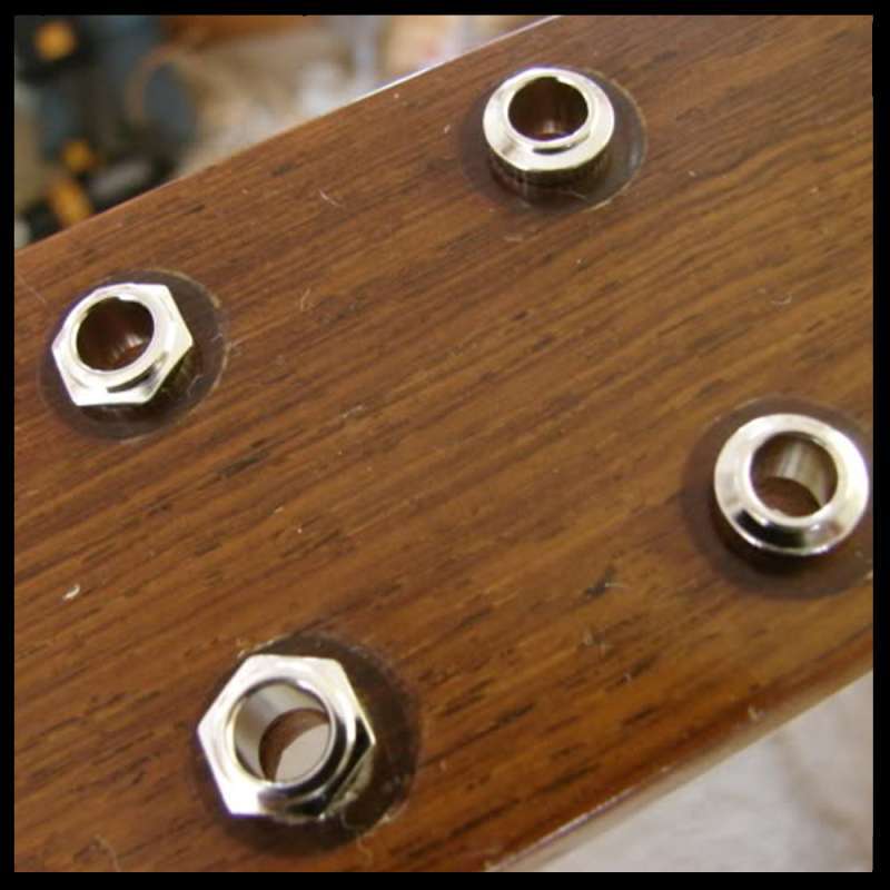 Jual Baut Mur Screw Bushing Dryer Peg Tuning Machine Guitar Chrome Di ...