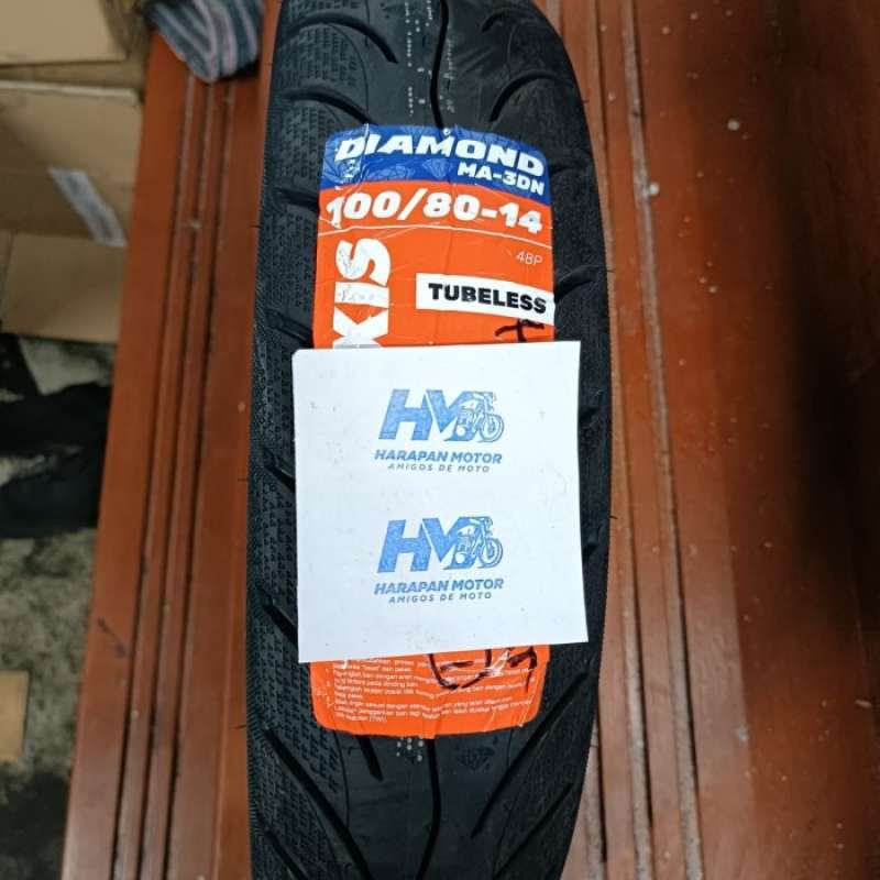 Jual 100/80-14 Maxxis Diamond- Ban Motor Pcx Ring 14 Tubeless Stock ...