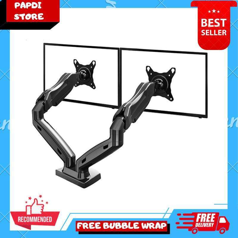 Jual Braket TV / Bracket TV Monitor Universal / Dual Monitor 17-30 Inch ...