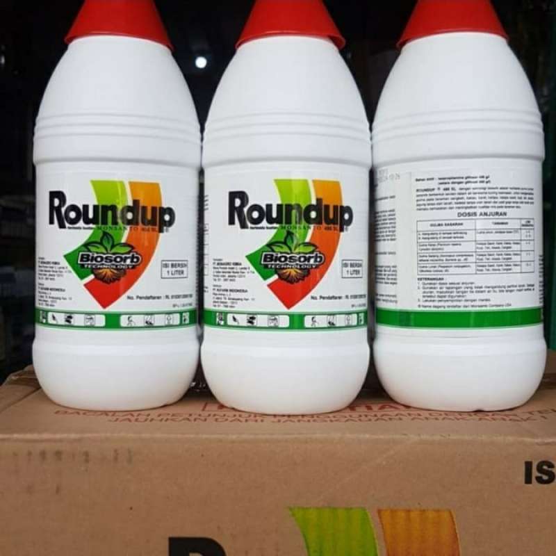 Promo Racun Rumput/herbisida : Roundup 1 Liter Original Diskon 34% Di ...
