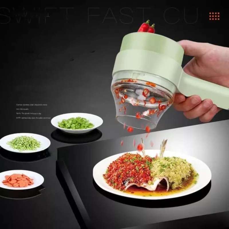 Jual Multifunction Food Electric Vegetable Slicer di Seller Keeld ...