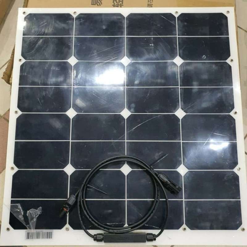 Promo SOLAR PANEL CELL FLEXIBLE 540MM X 560MM UNIVERSAL PANEL SURYA ...