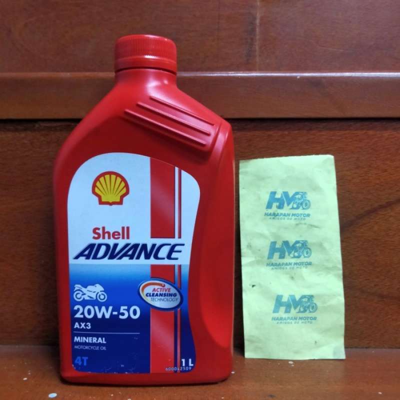 Jual Oli Mesin Shell Ax 3 20w-50 1000ml Original Di Seller Harapan ...