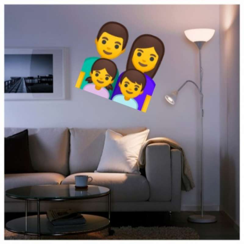 Jual Eglo Up 2 Lampu Standing Lantai Estetika Modern Minimalis Hitam ...