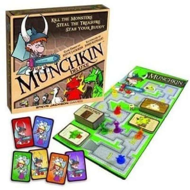 Promo Munchkin Deluxe Board Game Diskon 3% Di Seller Mekuya Games ...