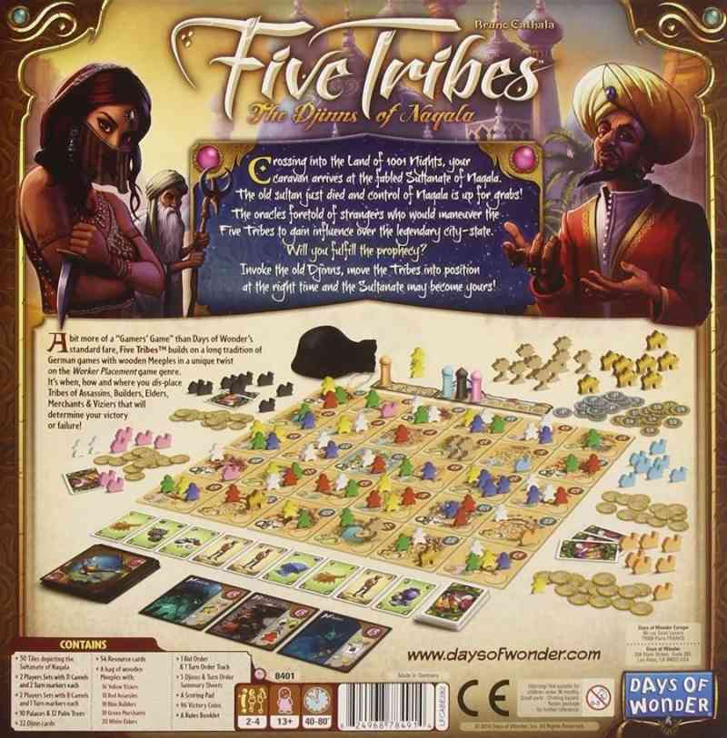 Jual Five Tribes Boardgame Di Seller Mekuya Games - Sukahaji, Kota ...