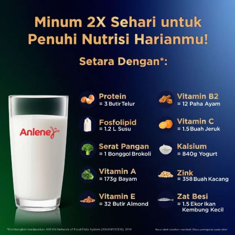 Promo Anlene Total 10 Rasa Vanilla [800 G] Diskon 11% Di Seller ...