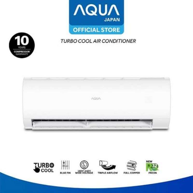 Jual Ac Aqua 2pk Aqa-kcr19anp Split 2 Pk Turbo Cool Low Voltase Di Seller Metrojayapalembang ...
