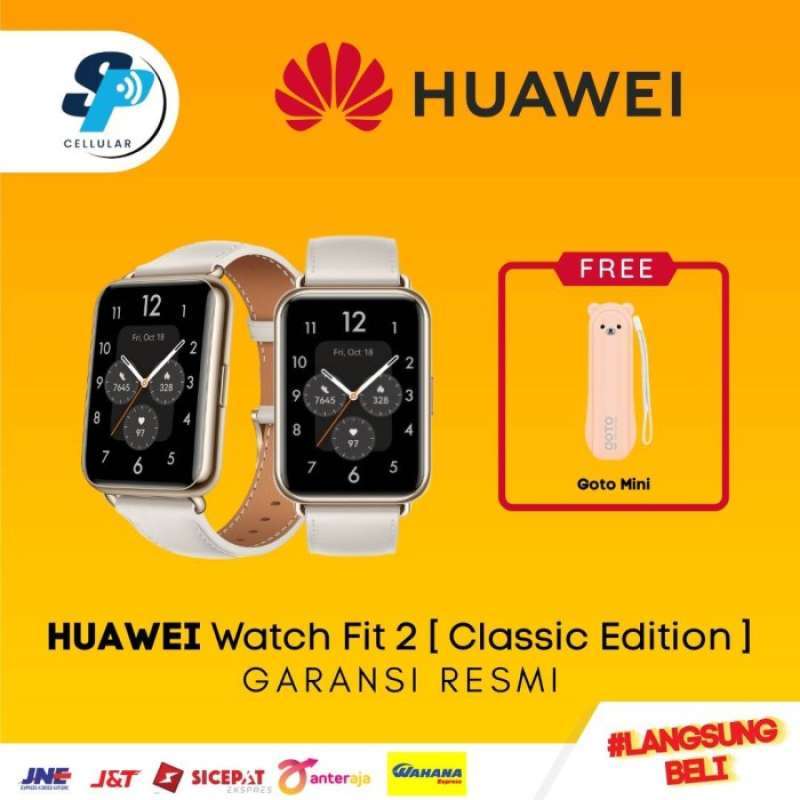 Promo HUAWEI WATCH FIT 2 CLASSIC EDITION HARMONY OS GARANSI RESMI ...