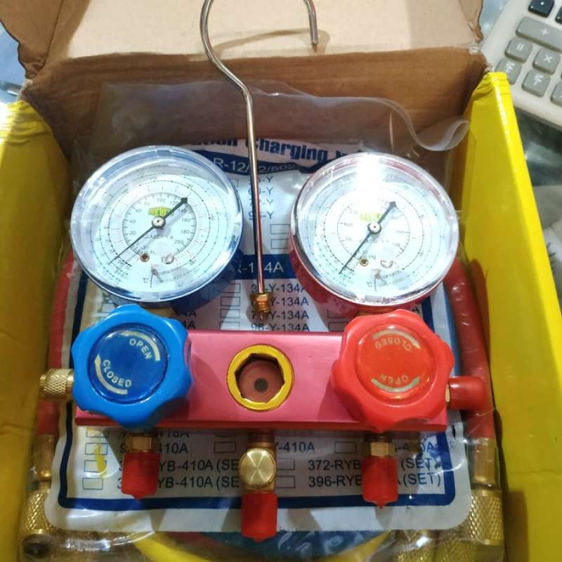 Promo Revco Double Manifold R22 R12 R32 R410A R134A Diskon 16% di Seller Zeneyuka - Kapuk, Kota ...