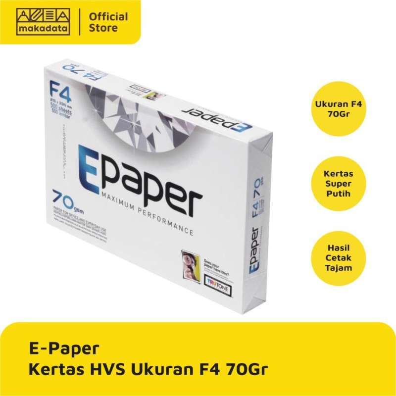 Jual Kertas Hvs F4 E Paper Original Harga Termurah Februari 2024 | Blibli