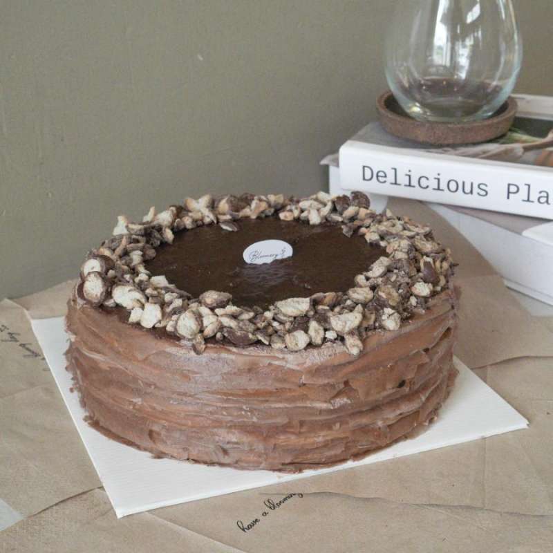 Jual Crunchy Malted Choco Mille Crepes (Slice/ Whole) di Seller ...