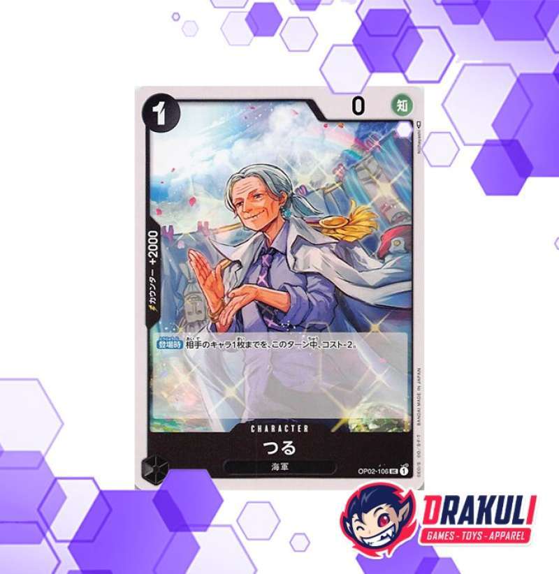 Jual One Piece Card Game - Tsuru Op02-106 Uc Di Seller Drakuli Games Official Store - Drakuli ...