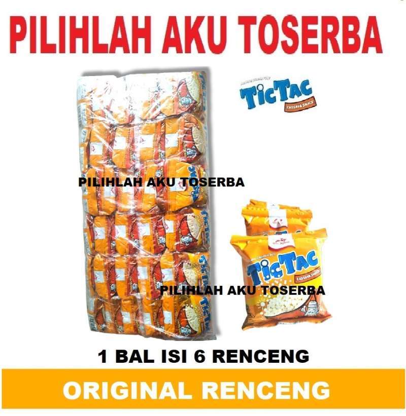 Promo TIC TAC ORIGINAL RENCENG - ( HARGA 1 BAL ) Diskon 13% di Seller ...
