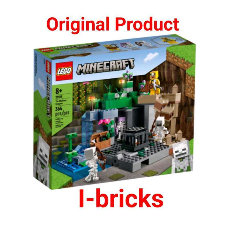 Jual Lego Minecraft 21189 The Skeleton Dungeon Di Seller I-bricks ...