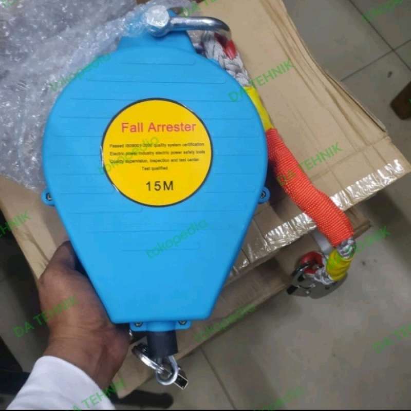 Promo FALL ARRESTER Retractable Lifeline sapety prevention 5 Meter ...