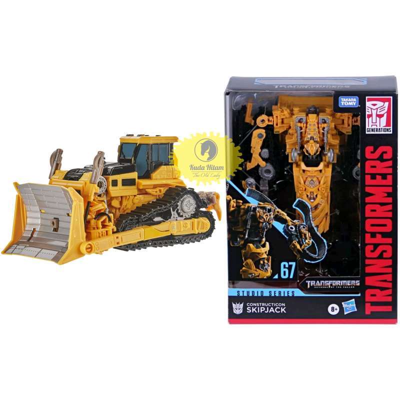 Jual Hasbro Transformers Studio Series 67 Voyager Construction Skipjack ...