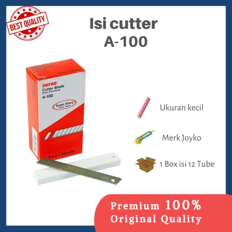 Jual Isi Cutter Kecil Joyko Original Harga Termurah Juni 2024 | Blibli