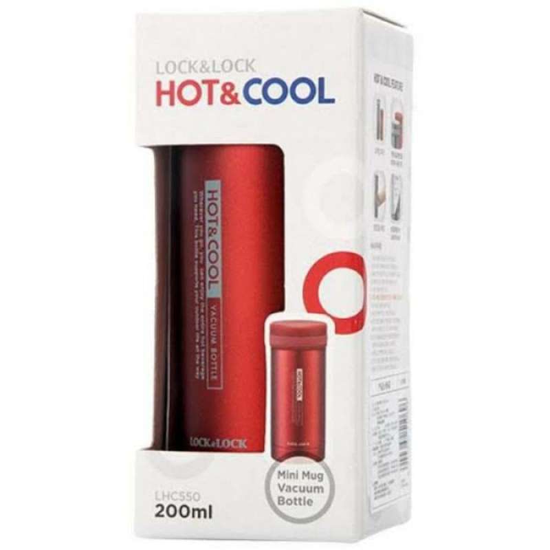 Jual LocknLock Hot And Cool Tumbler Mini Mug Tahan Panas Dingin 200Ml ...