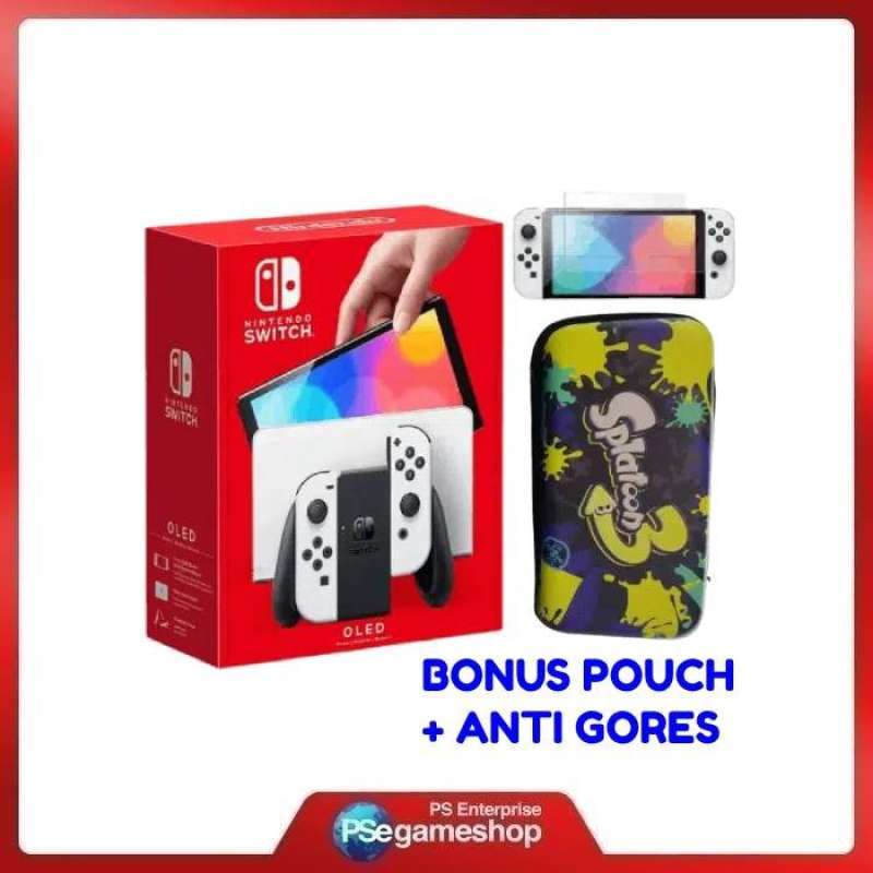 Jual Nintendo Switch Console Oled Model Bundle Pouch Di Seller ...