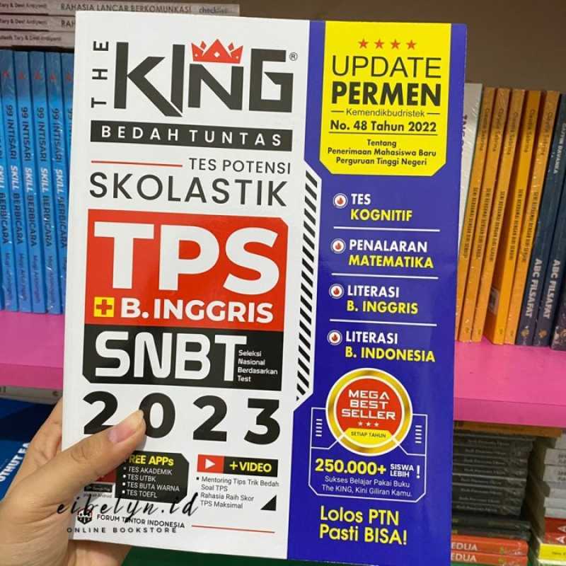 Promo Buku Tps Snbt 2023 The King Tps Skolastik B Ing 2023 Best