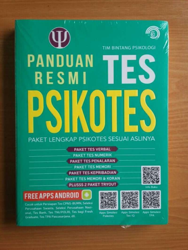 Jual Buku Panduan Resmi Tes Psikotes Di Seller Bane Store - Cilandak ... Jual Buku Panduan Resmi Tes Psikotes Di Seller Bane Store - Cilandak ...