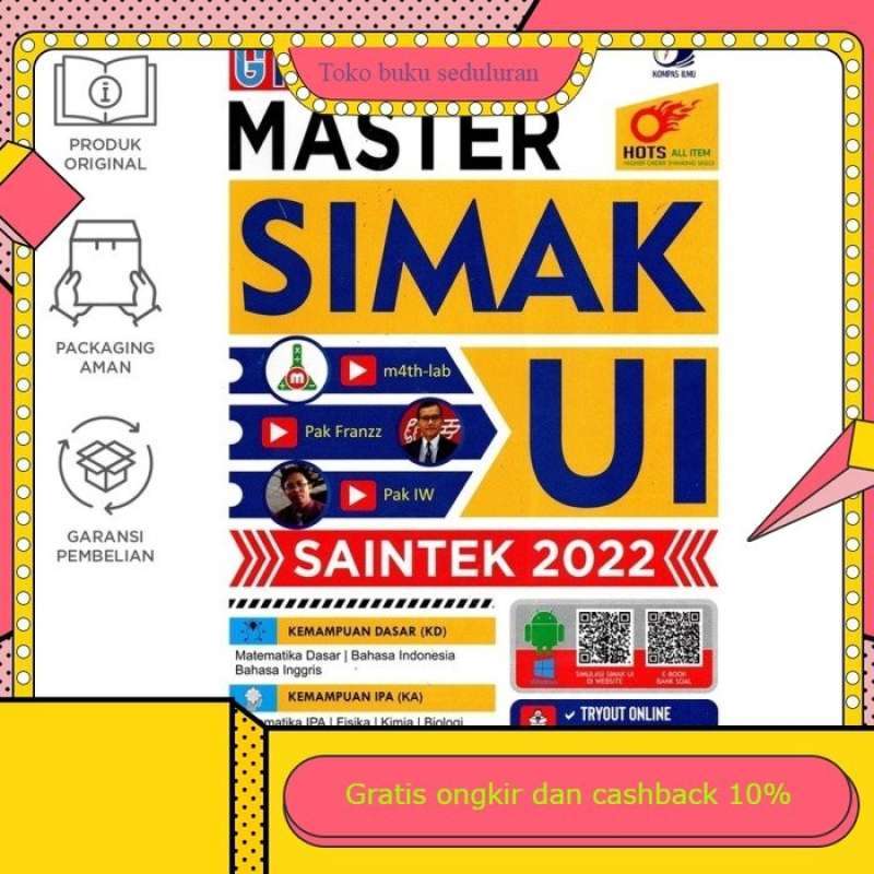 Promo Grand Master Simak Ui Saintek 2022 Diskon 23% di Seller Bane ...