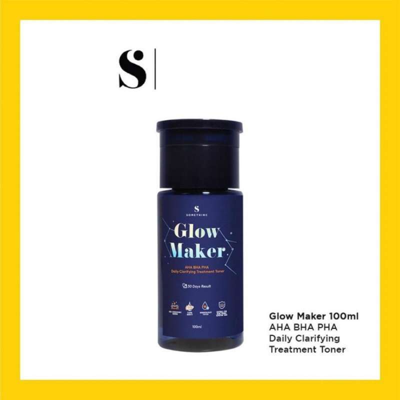 Jual SOMETHINC GLOW MAKER AHA BHA PHA Clarifying Treatment Toner 100 ml ...