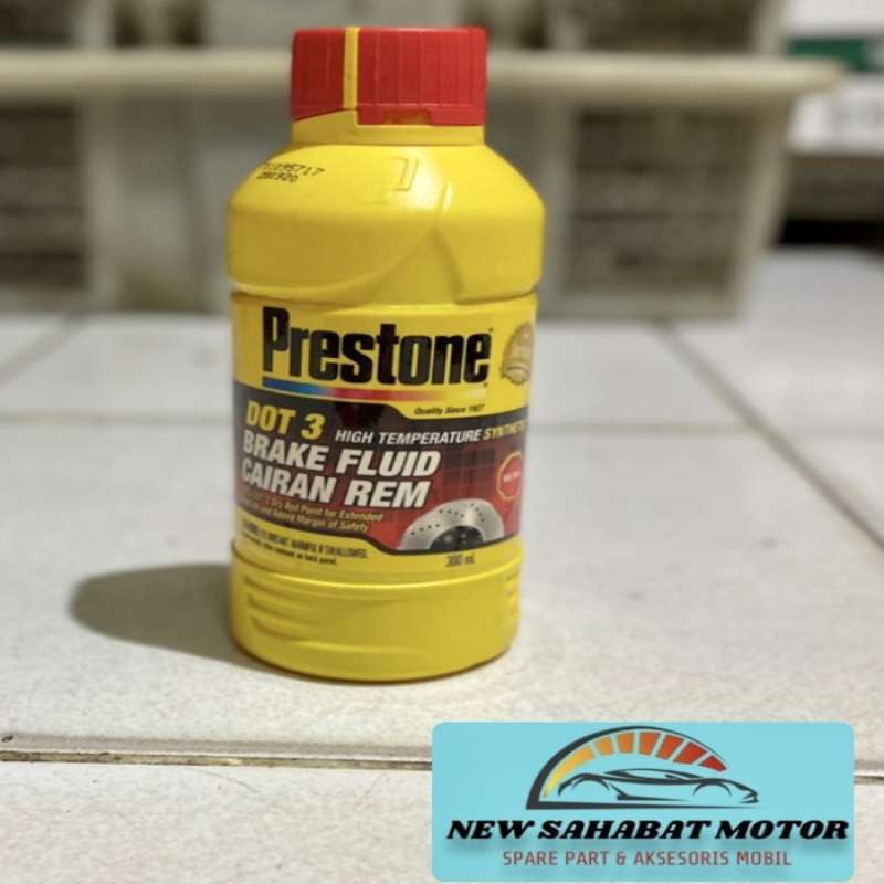 Jual RECOMMENDED BRAKE FLUID / MINYAK REM PRESTON DOT 3, RED 300ML di Seller Dhore Online ...