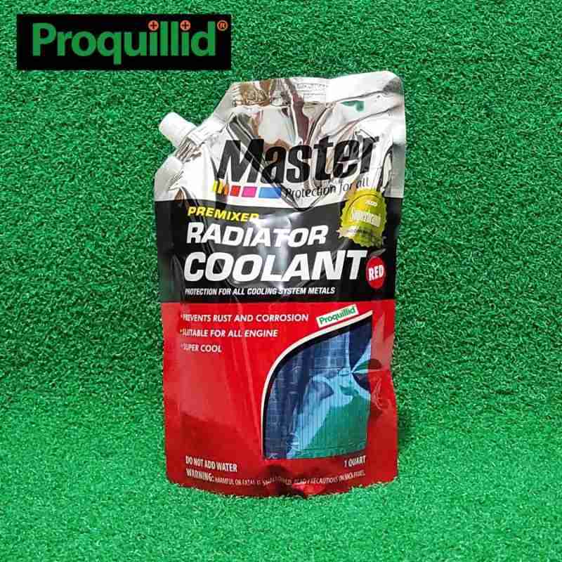Promo Master Premixed Air Cairan Radiator Coolant Red Merah Refill 1 ...