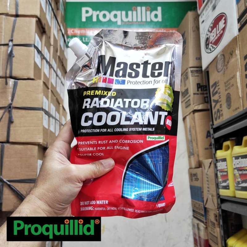 Promo Master Premixed Air Cairan Radiator Coolant Red Merah Refill 1 ...