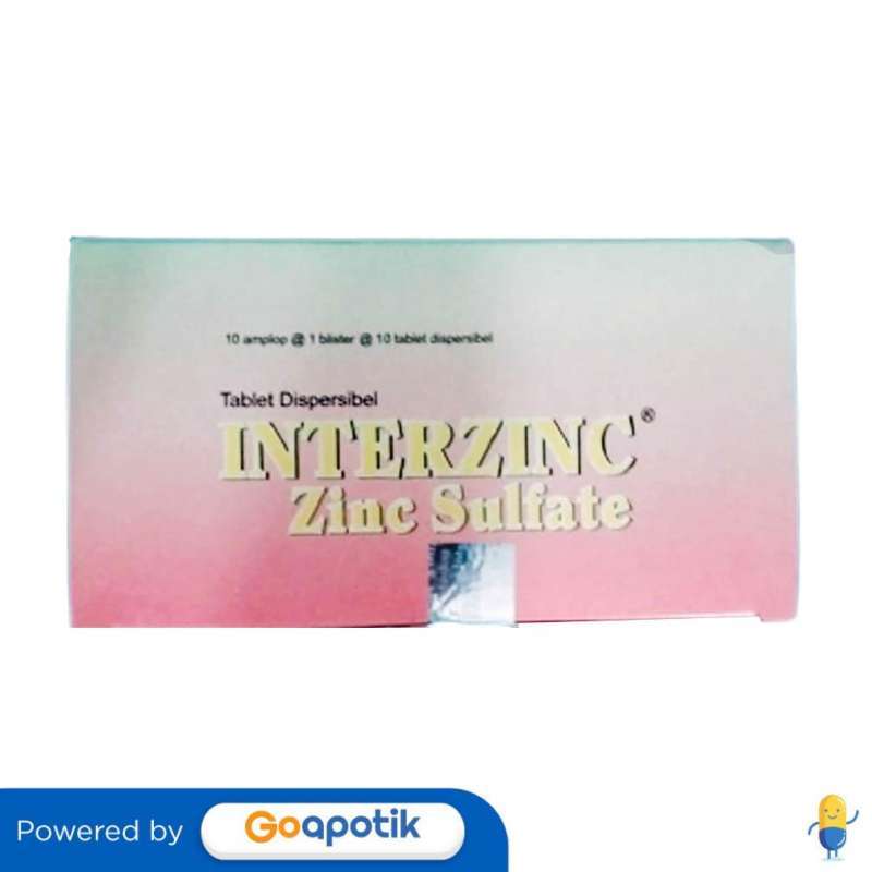 Jual INTERZINC 20 MG BOX 100 TABLET di Seller Apotek Harlie Farma ...