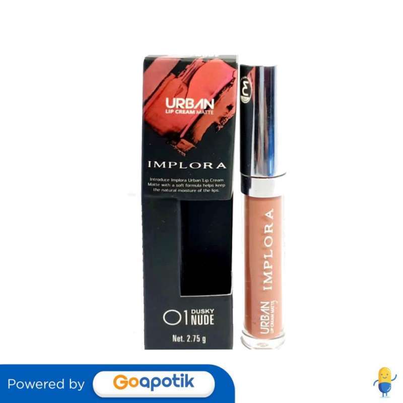 Jual IMPLORA URBAN LIP CREAM MATTE 01 DUSKY NUDE di Seller Apotek Mitra ...