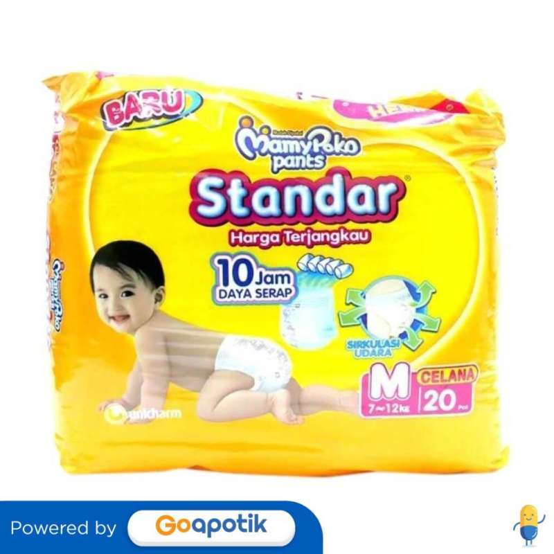 Jual MAMYPOKO POPOK CELANA STANDAR UKURAN M PACK 20 PCS di Seller ...