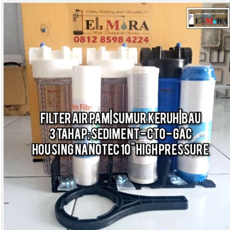 Jual FILTER AIR PAM KERUH DAN BAU KAPORIT 3 TAHAP di Seller Saechul ...