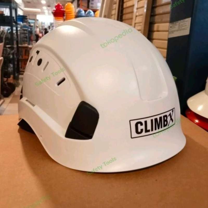 Promo New Helm Safety Climbing Putih Climbx Work At Height Harga ...