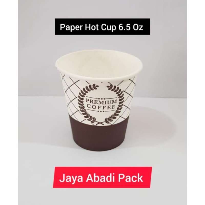 Promo Paper Hot Cup Premium Coffee 6.5 Oz 195 Ml ( 1 Dus : 1000 Pcs ) Diskon 24% di Seller ...