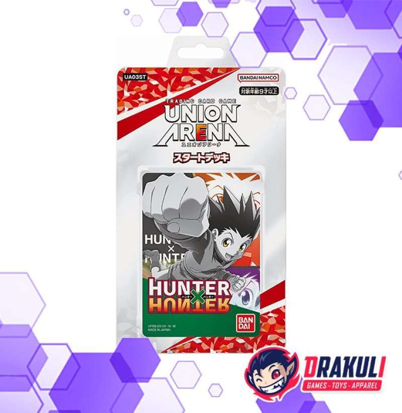 Jual TCG Union Arena Hunter X Hunter Start Deck UA03ST di Seller Drakuli Games Official Store ...