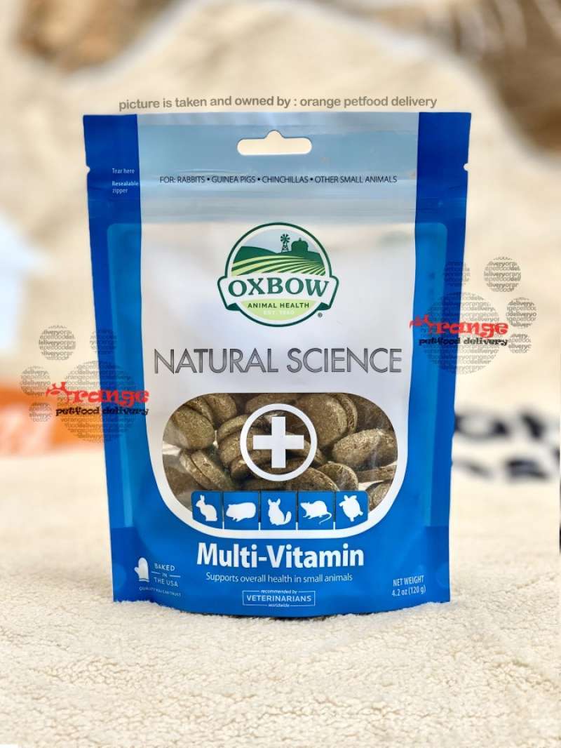 Promo OXBOW natural science MULTI-VITAMIN 120 gr treats snack kelinci ...