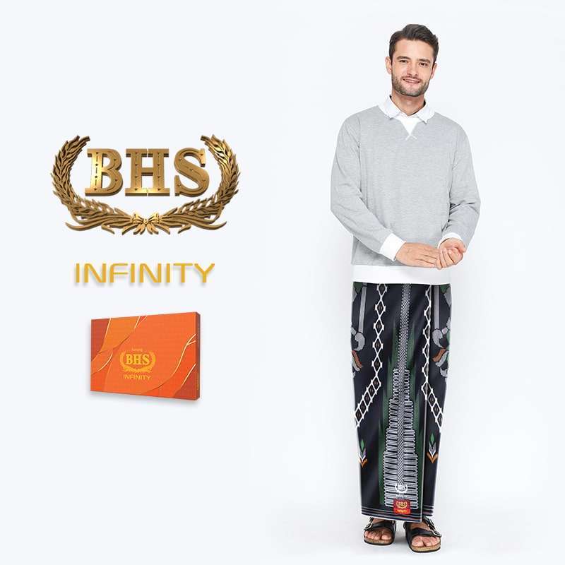 Jual Sarung Bhs Infinity Gold Motif V32 Pkg Hitam Di Seller Sarung Bhs ...